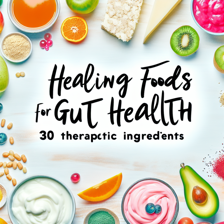 Healing Foods for Gut Health: 30 Therapeutic Ingredients – GutNow